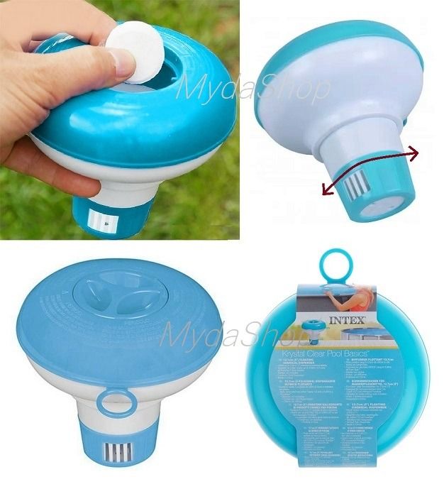 INTEX 5 Inch Chlorine Floating Dispenser Swimming Pool. Bekas Klorin ...