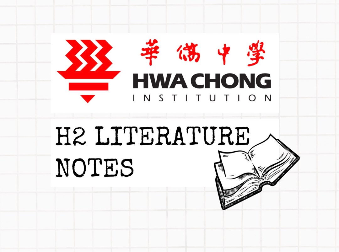 JC H2 Literature notes (Hwa Chong top scorer), Hobbies & Toys, Books ...