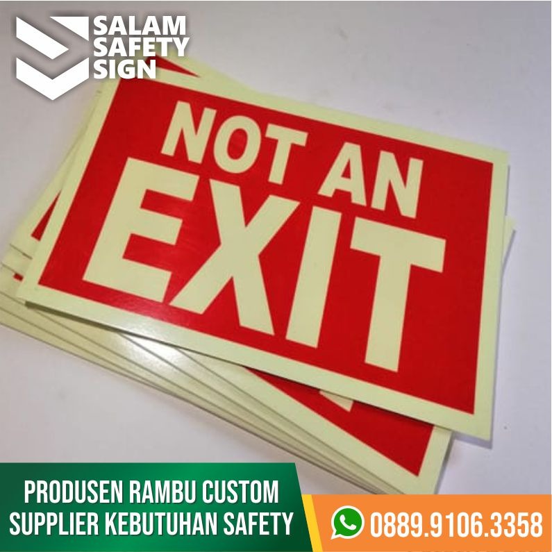 Jual Safety Sign Rambu Custom - WA 0889.9106.3358, Jasa, Lainnya di ...