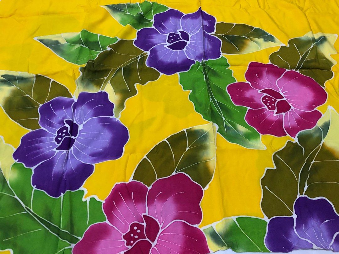 Kain Bali/ kain bunga"/ kain bali bunga", Fesyen Wanita, Muslim Fashion ...