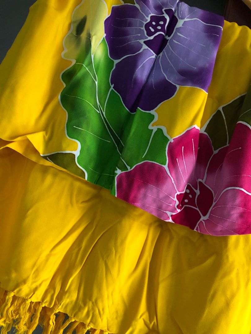 Kain Bali/ kain bunga"/ kain bali bunga", Fesyen Wanita, Muslim Fashion ...