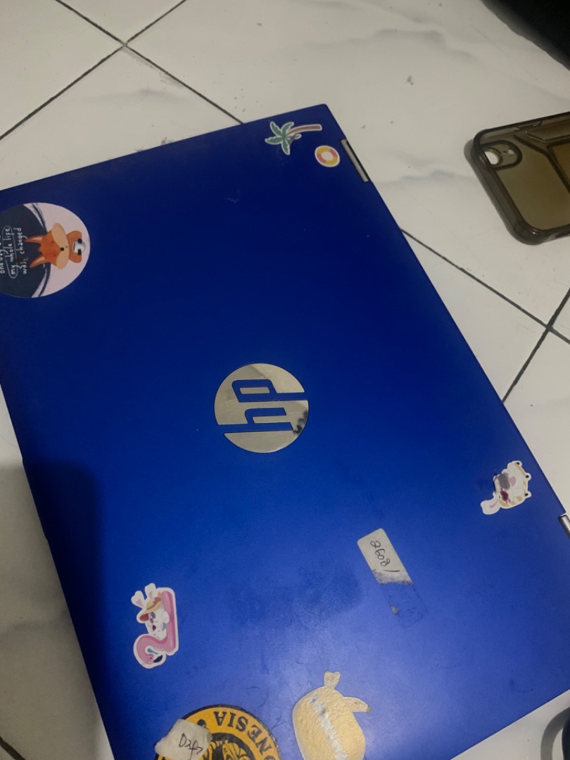 Laptop hp 360 convertible, all normal sudah ganti ssd jadi ga lemot ...