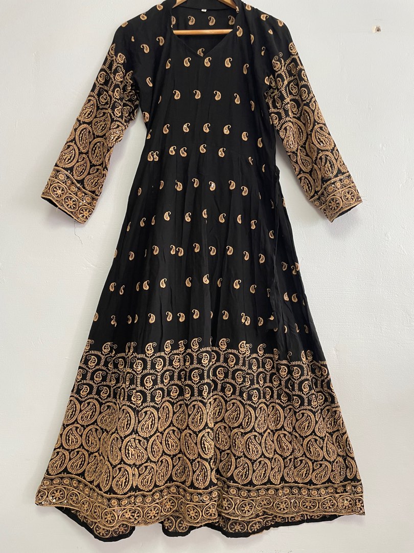 Long Indian Dress, Women's Fashion, Dresses & Sets, Traditional ...