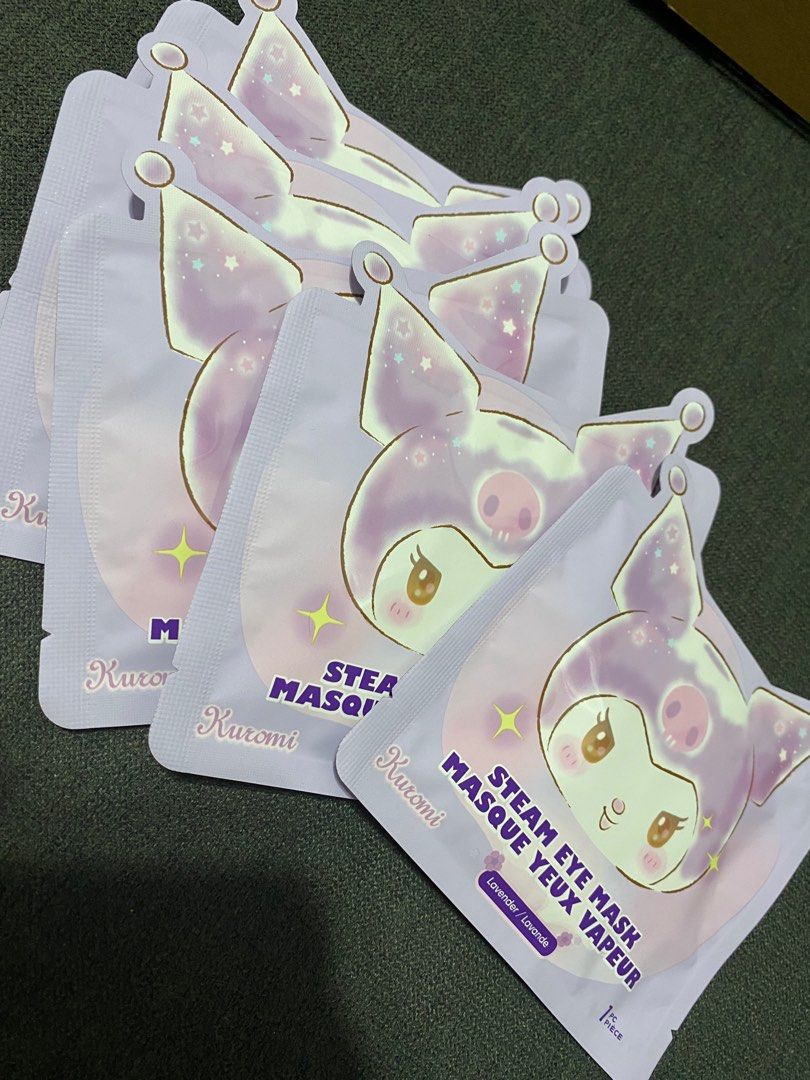 Miniso x Sanrio - Eye Masks Sanrio | Masker Penghangat Mata, Kesehatan ...