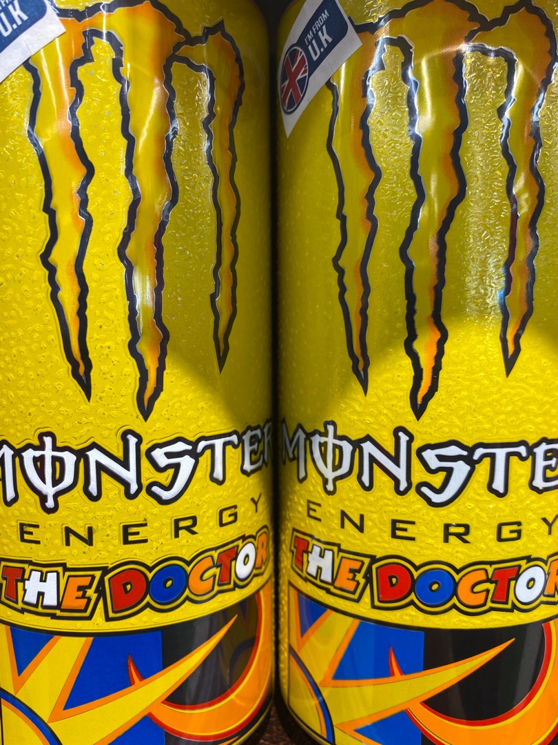 Monster Energy The Doctor VR46 500ml, Food & Drinks, Beverages on Carousell