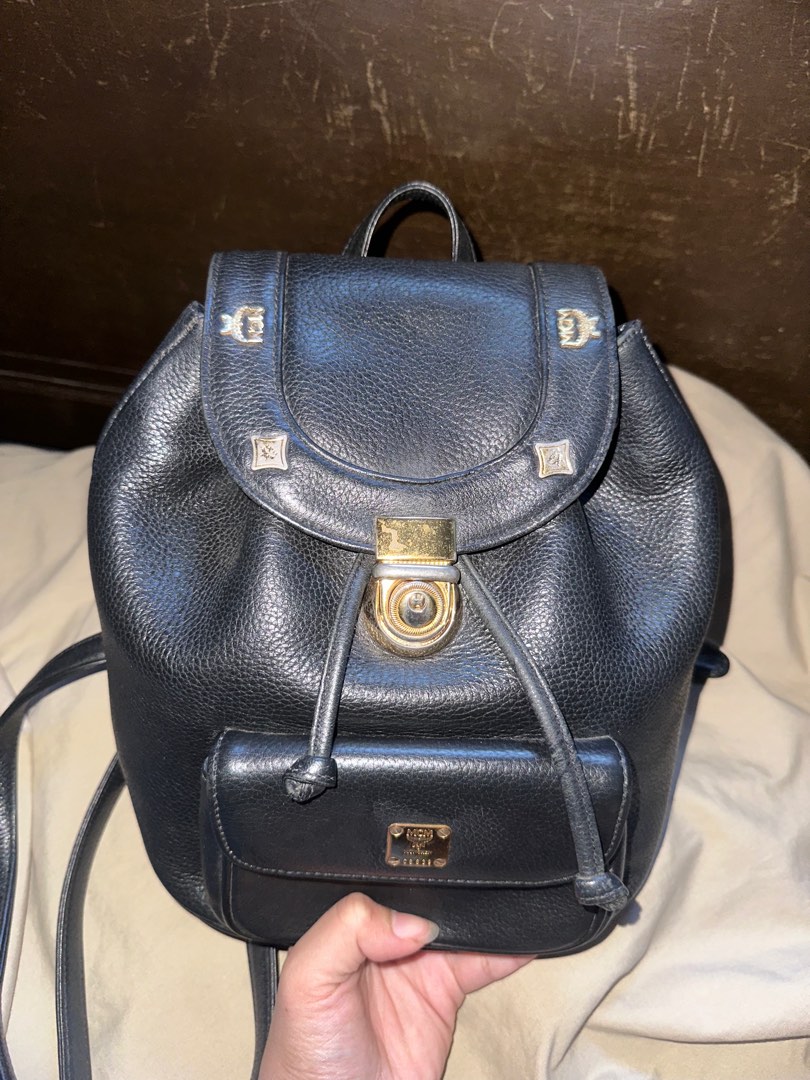 Original MCM Backpack made in Germany, Women's Fashion, Bags & Wallets ...
