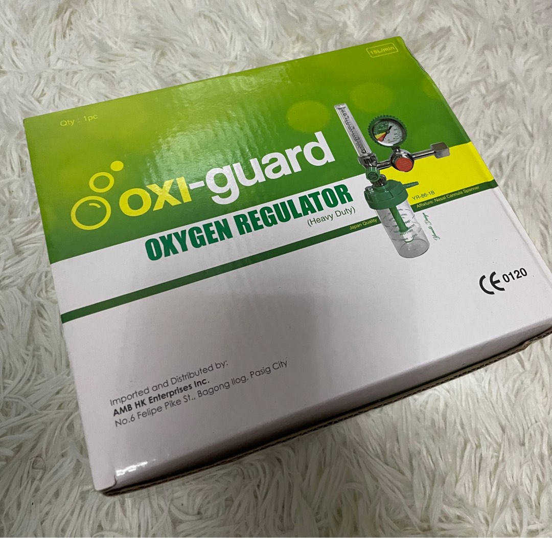 Oxi-guard Oxygen Regulator, Health & Nutrition, Medical Supplies ...