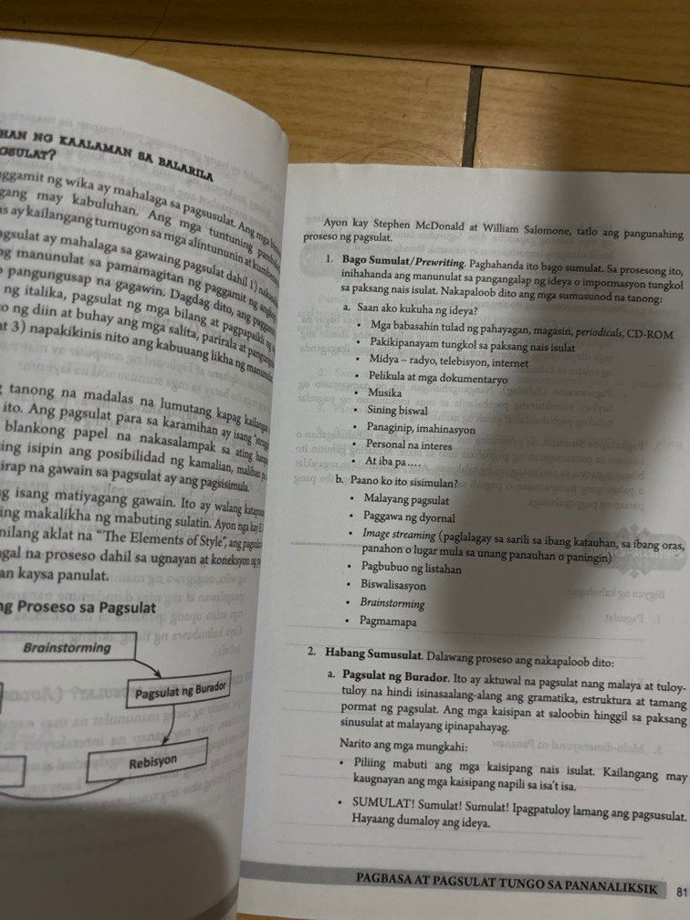 Pagbasa at Pagsulat tungo sa Pananaliksik, Hobbies & Toys, Books ...