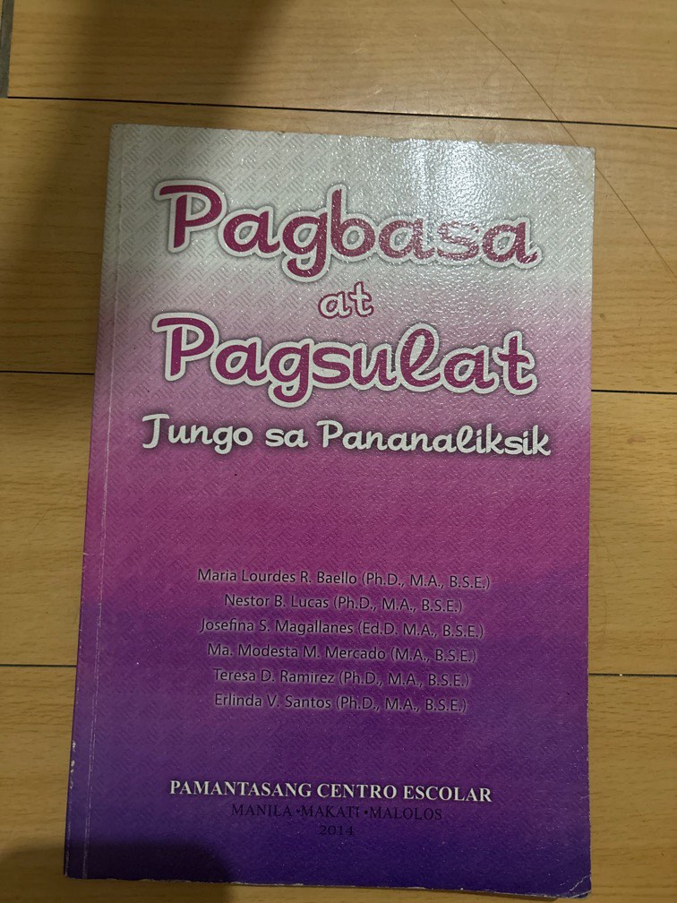 Pagbasa at Pagsulat Tungo sa Pananaliksik, Hobbies & Toys, Books ...