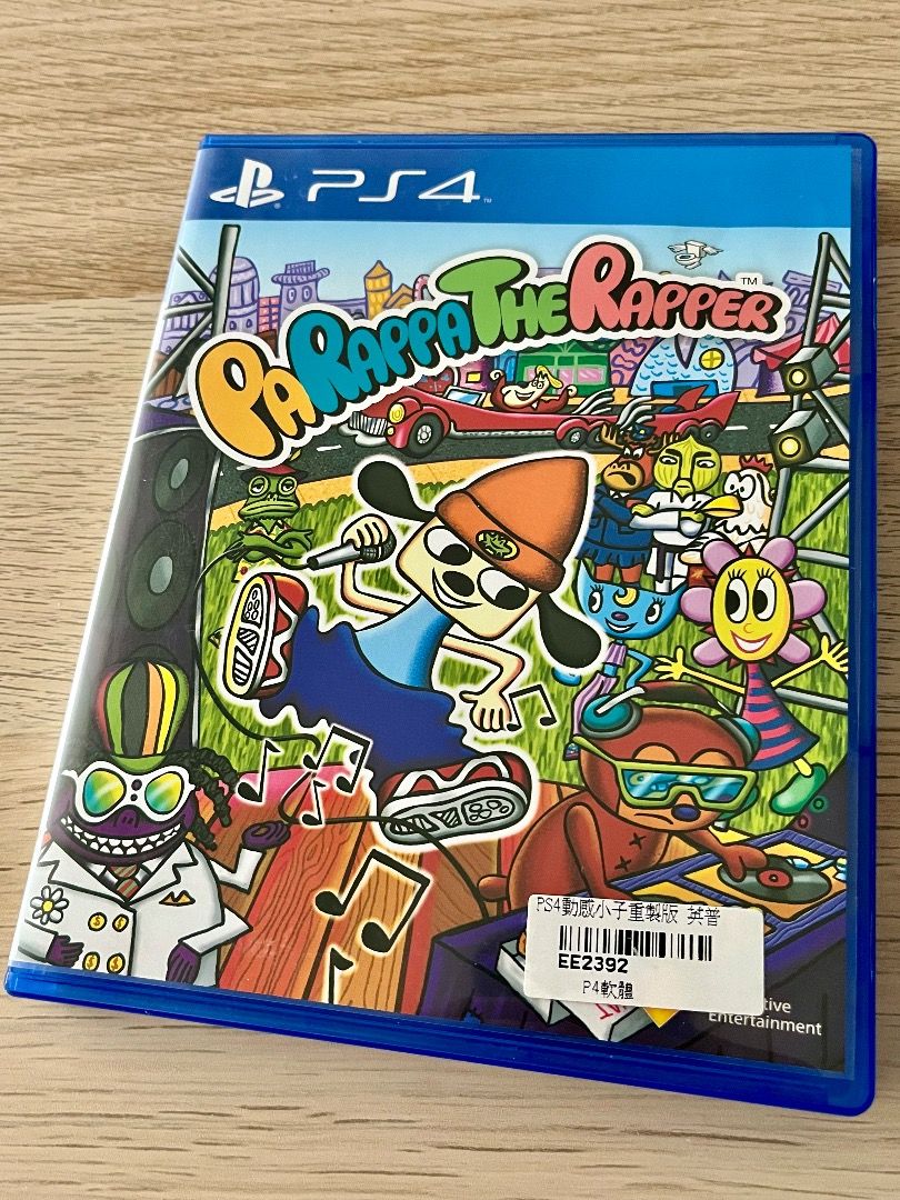 PS4 PaRappa the Rapper 動感小子 重製版, 電玩遊戲相關, 電玩、電腦遊戲軟體, PlayStation在旋轉拍賣