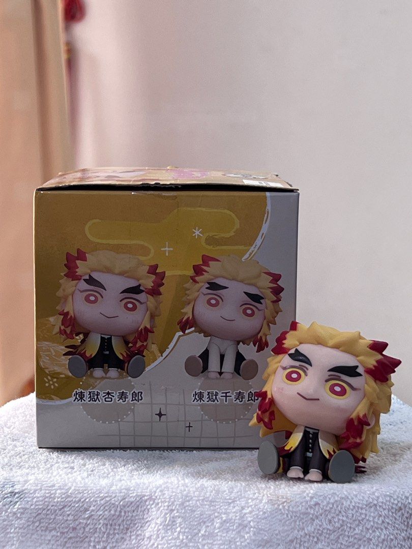 QYURUME DEMON SLAYER : KIMETSU NO YAIBA MINI FIGURE - KYOJURO RENGOKU ...