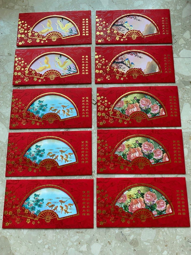 CNY Red Packets Ang Bao, Hobbies & Toys, Memorabilia & Collectibles ...