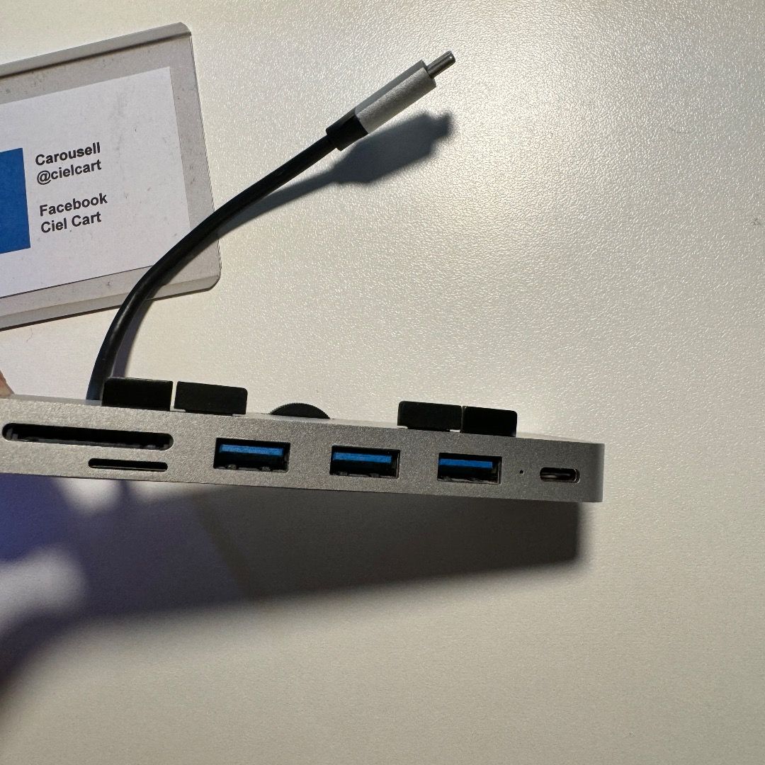 SATECHI Aluminum Type-C Clamp Hub Pro Imac, Computers & Tech, Parts ...