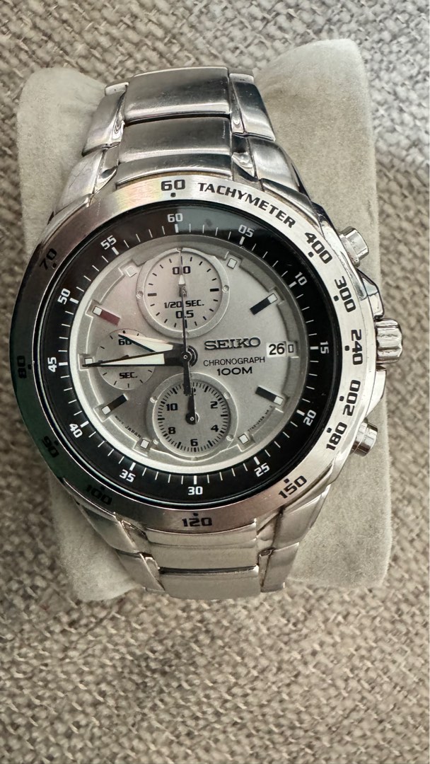 Seiko Tachymeter Watch, Men's Fashion, Watches & Accessories, Watches ...