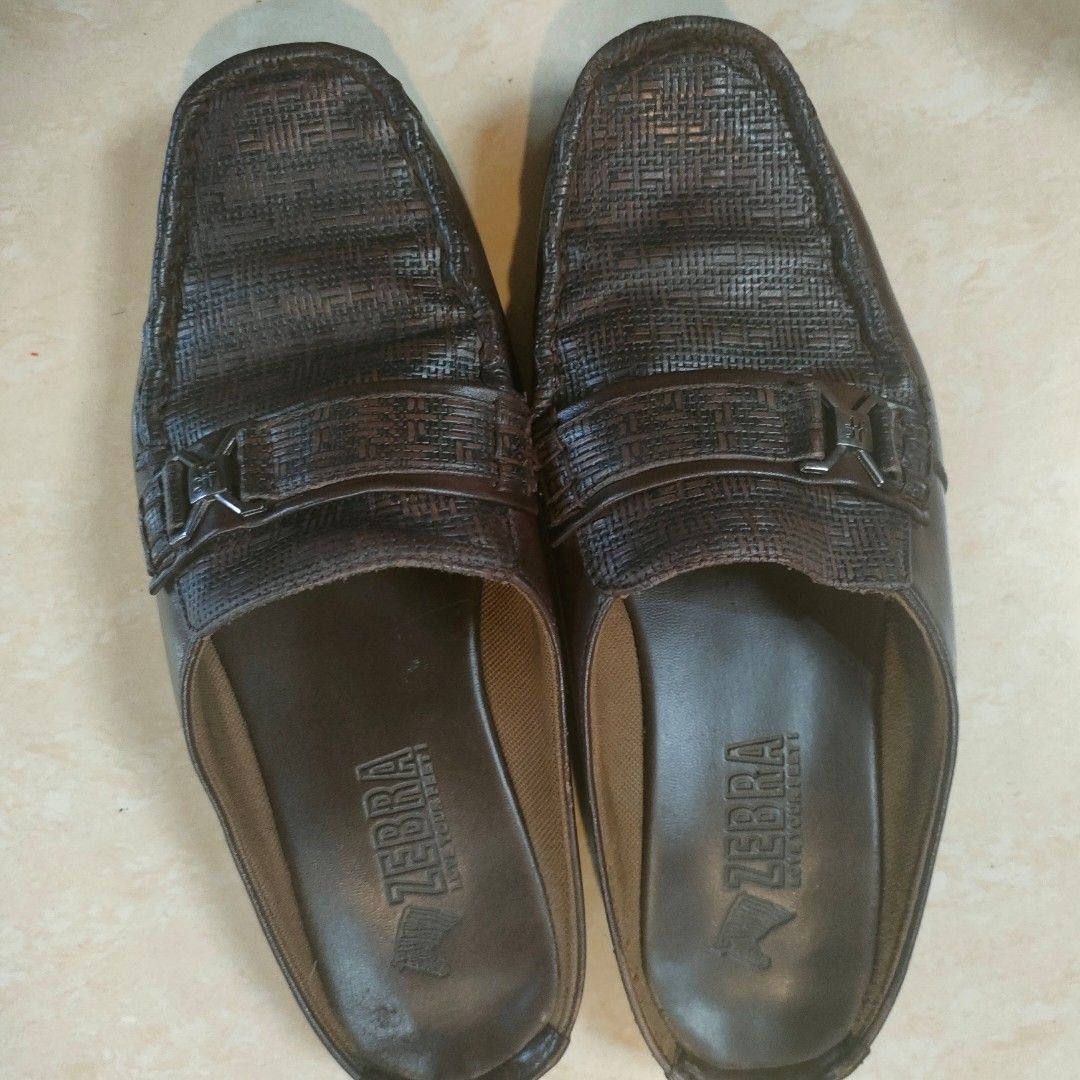 Sepatu kulit coklat pria, Fesyen Pria, Sepatu , Sepatu Formal di Carousell