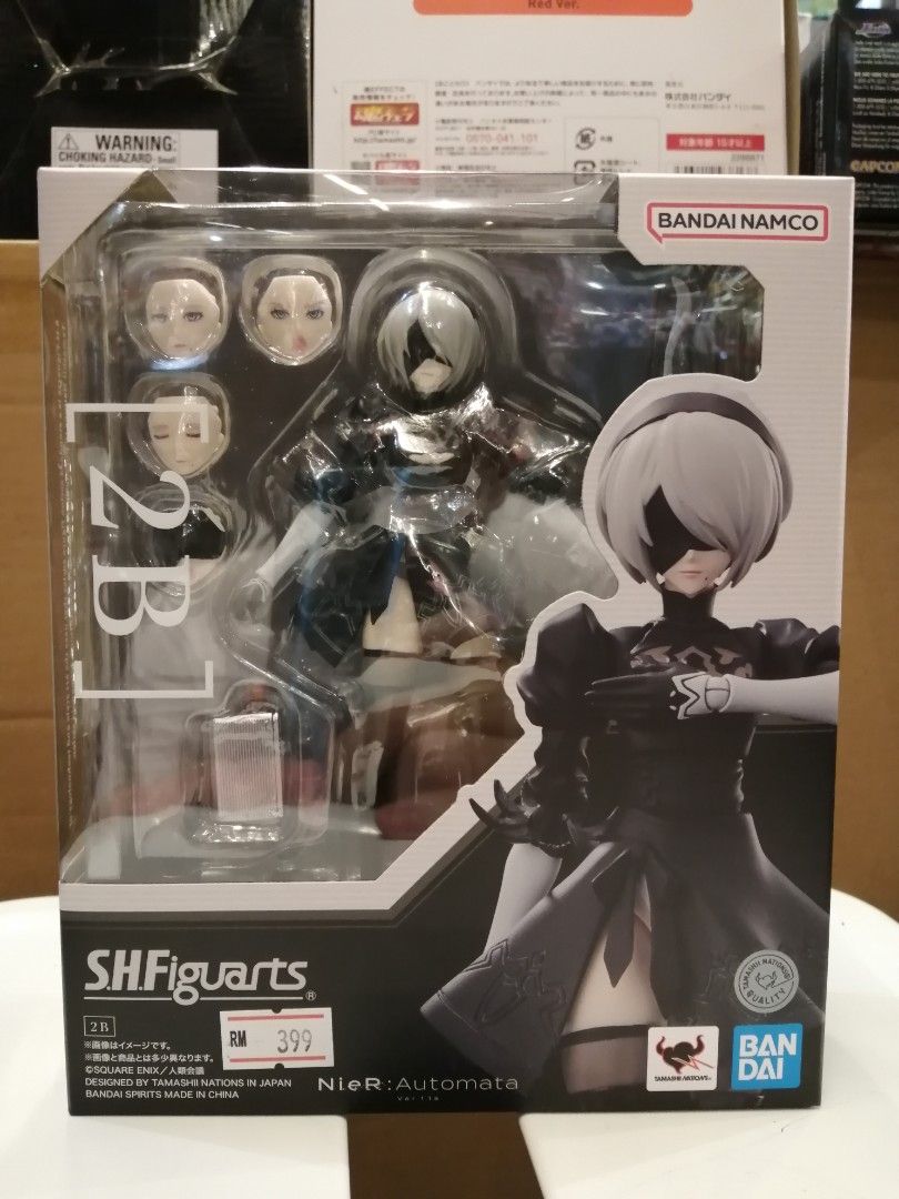 s.h.figuarts 2B (Nier Automata ver 1.1a), Hobbies & Toys, Toys & Games on Carousell