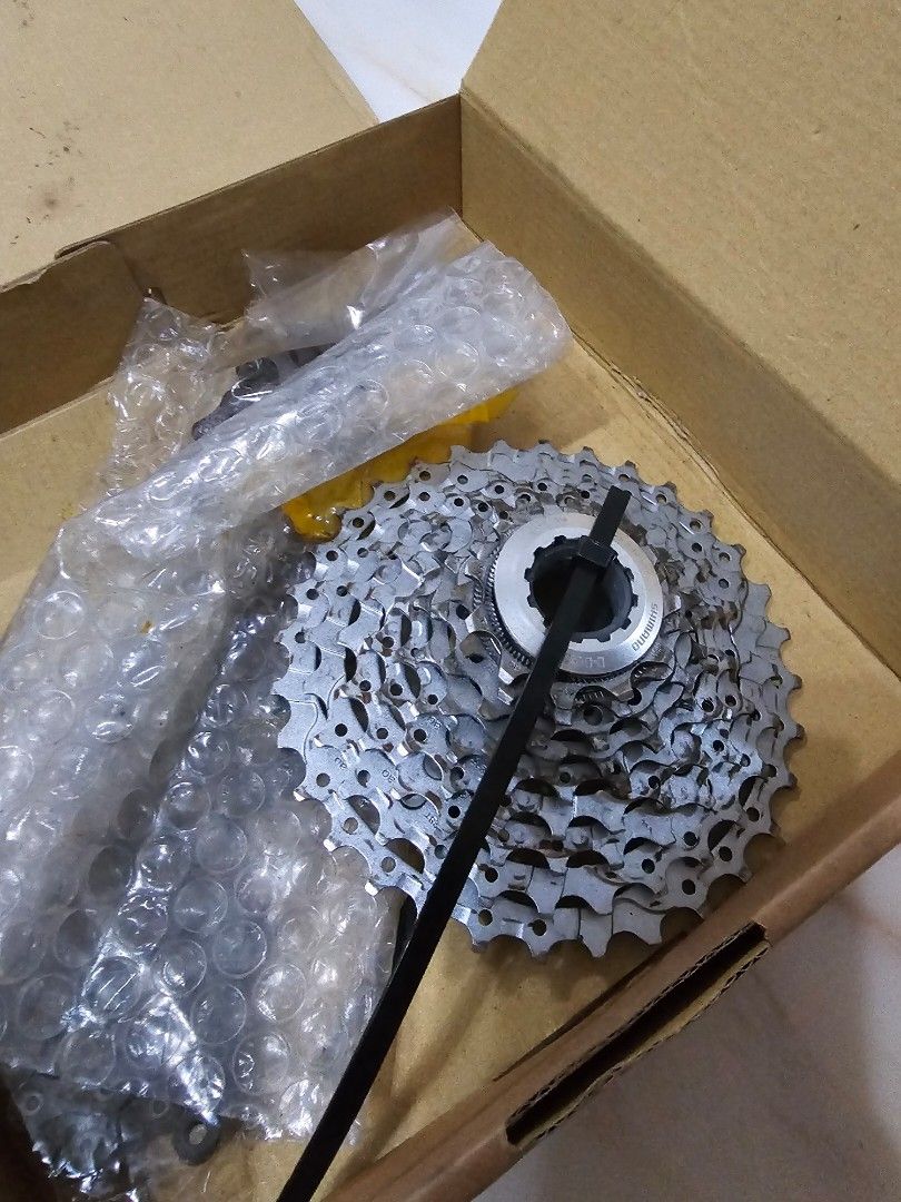 Shimano Deore XT full groupset - 3 x 9s Perfect Vintage Setup, Sports Equipment, Bicycles ...