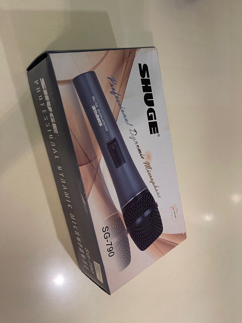 SHUGE DYNAMIC MICROPHONE, Audio, Microphones on Carousell