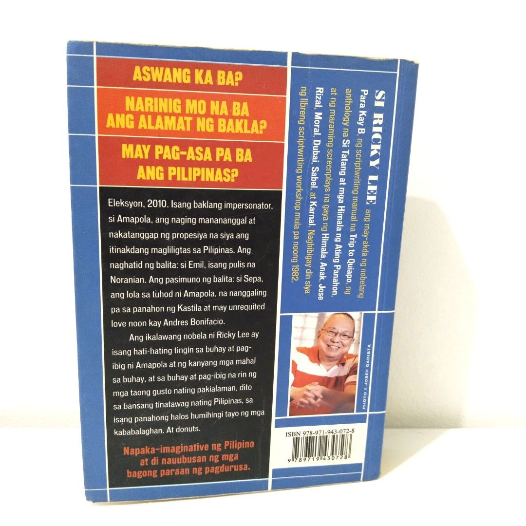 Si Amapola sa 65 na Kabanata - Ricky Lee, Hobbies & Toys, Books ...