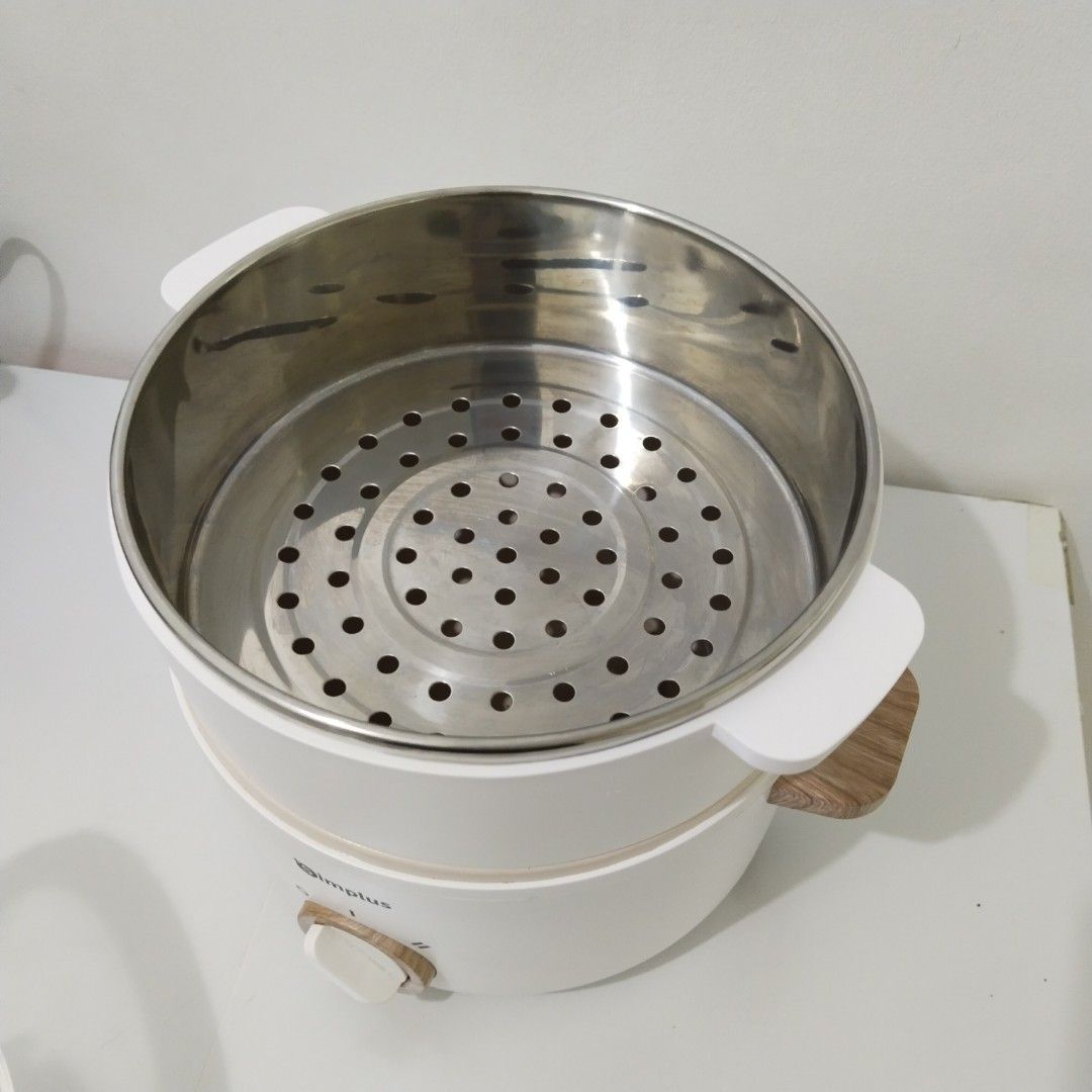 Simplus Rice Cooker 1.5L Electric Cooker Stainless Steel Steamer Multi ...