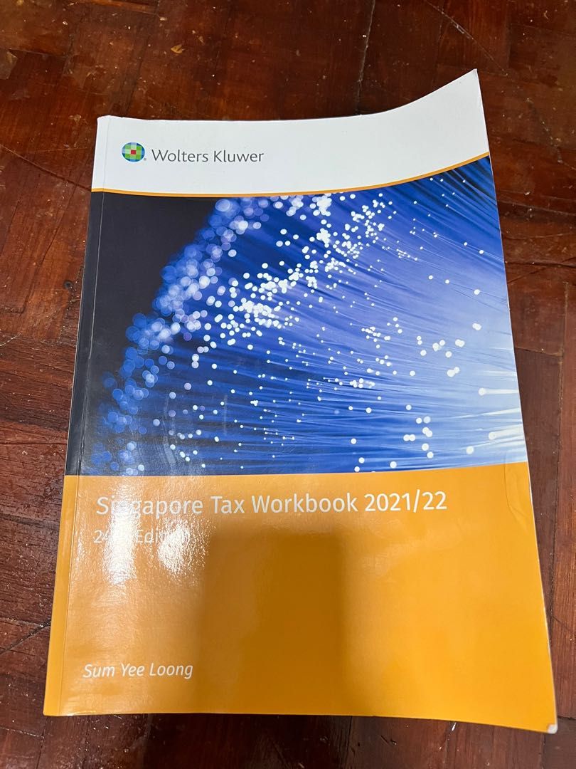 Singapore tax workbook 2021/2022, Hobbies & Toys, Books & Magazines ...