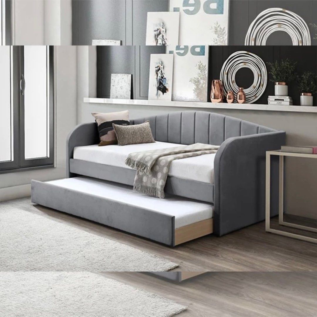 Single Pull out bed / super single pull out bed , DayBed , Trundle Bed ...