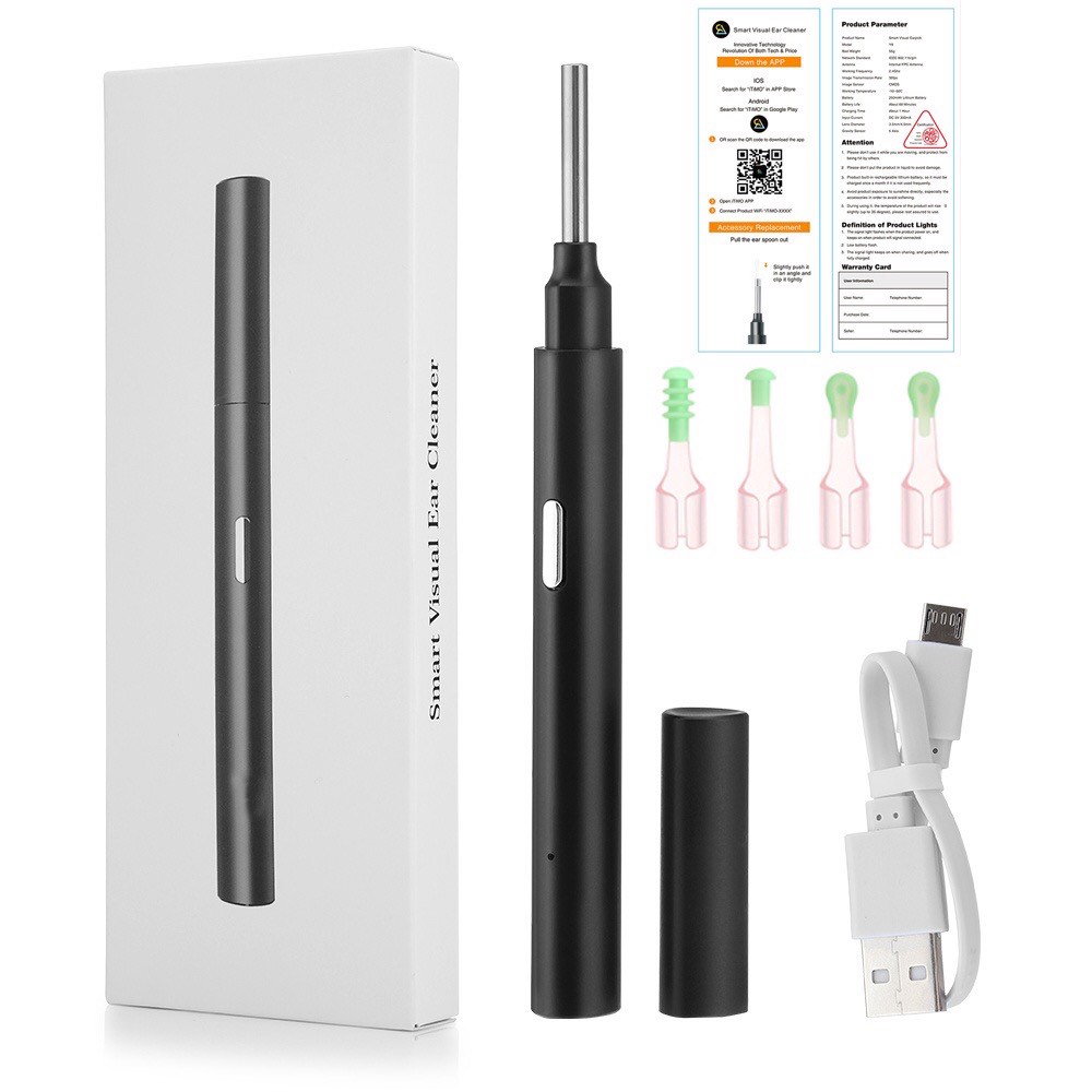Smart APP visual ear spoon Wireless ear cleaning endoscope ear picker ...