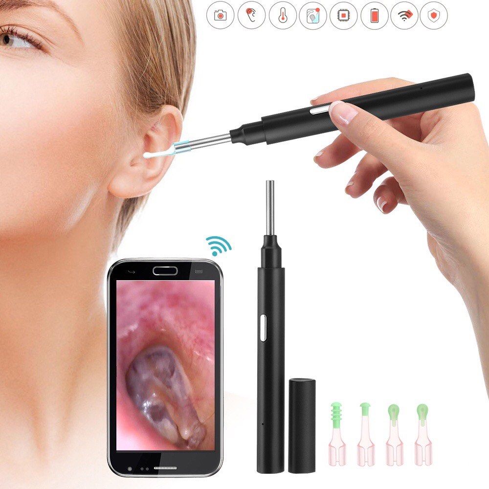 Smart APP visual ear spoon Wireless ear cleaning endoscope ear picker ...