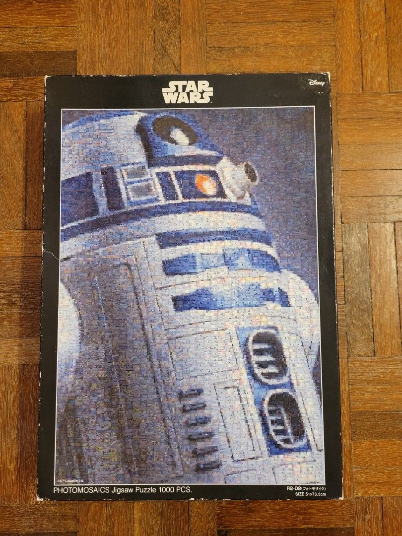 Star Warz R2-D2 PHOTOMOSAICS Jigsaw Puzzle 1000 PCS (Incomplete ...
