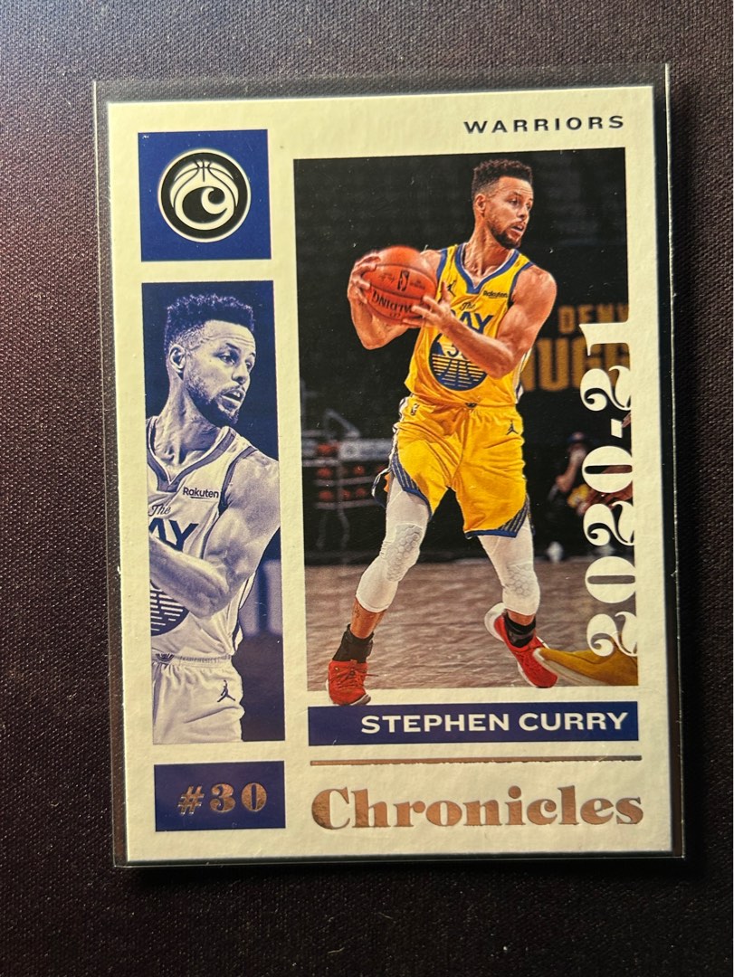 Steph Curry NBA Card Chronicles, Hobbies & Toys, Toys & Games on Carousell