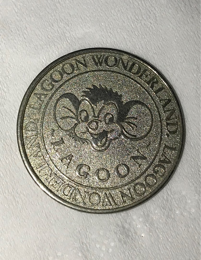 Rare sunway lagoon wonderland amusement arcade token vintage ...