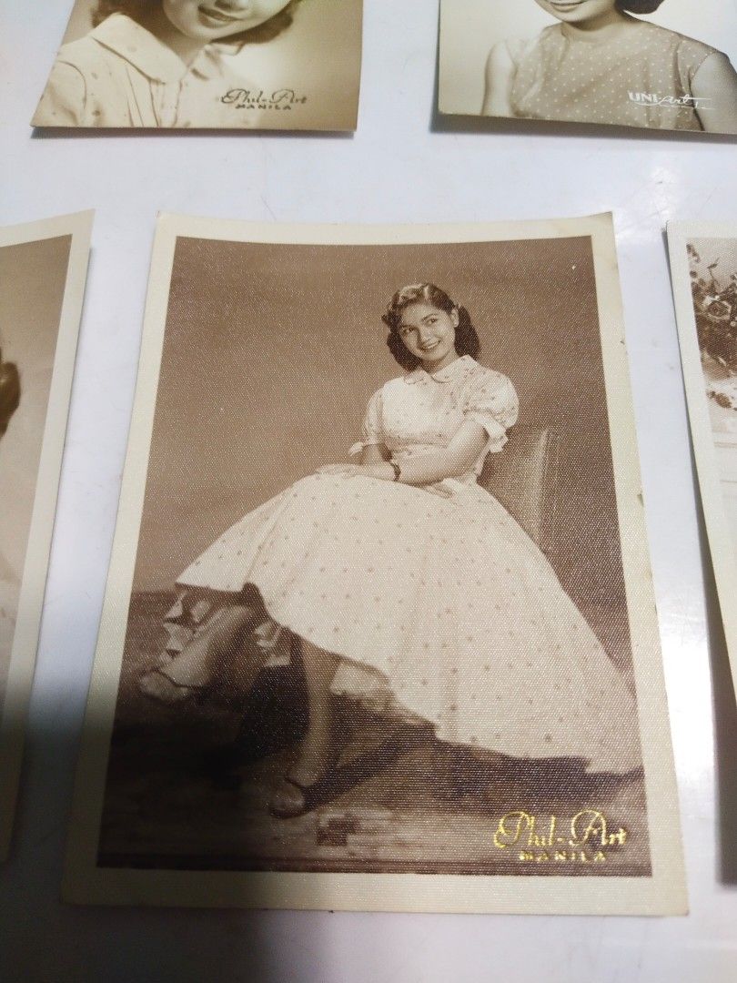 "SUSAN ROCES"/7 Black & White STUDIO Photos/ALL 1950s era!, Hobbies ...