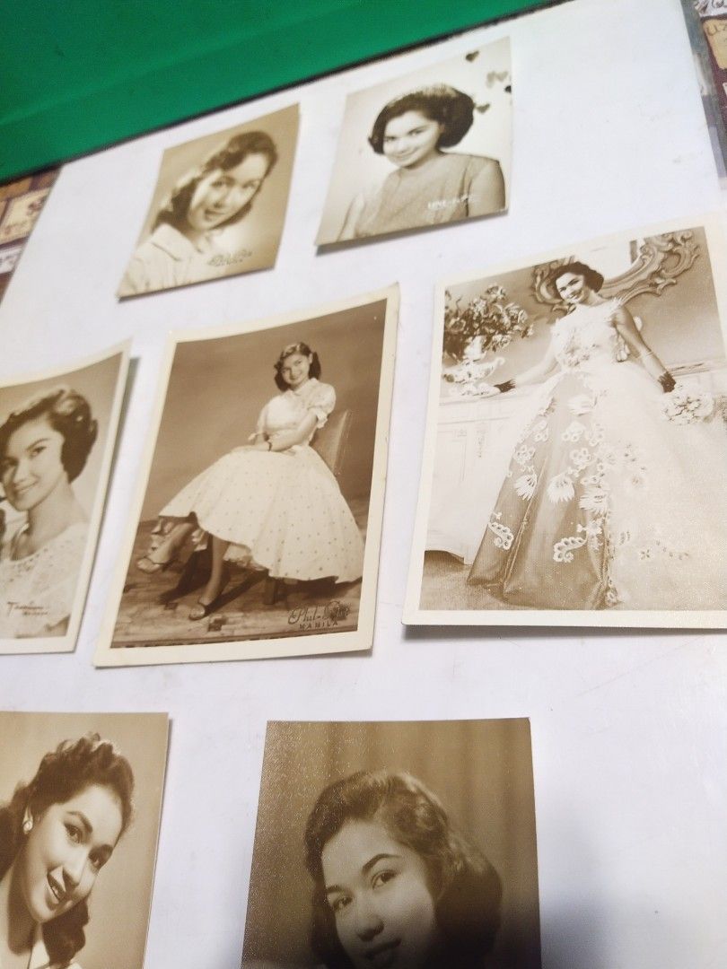 "SUSAN ROCES"/7 Black & White STUDIO Photos/ALL 1950s era!, Hobbies ...