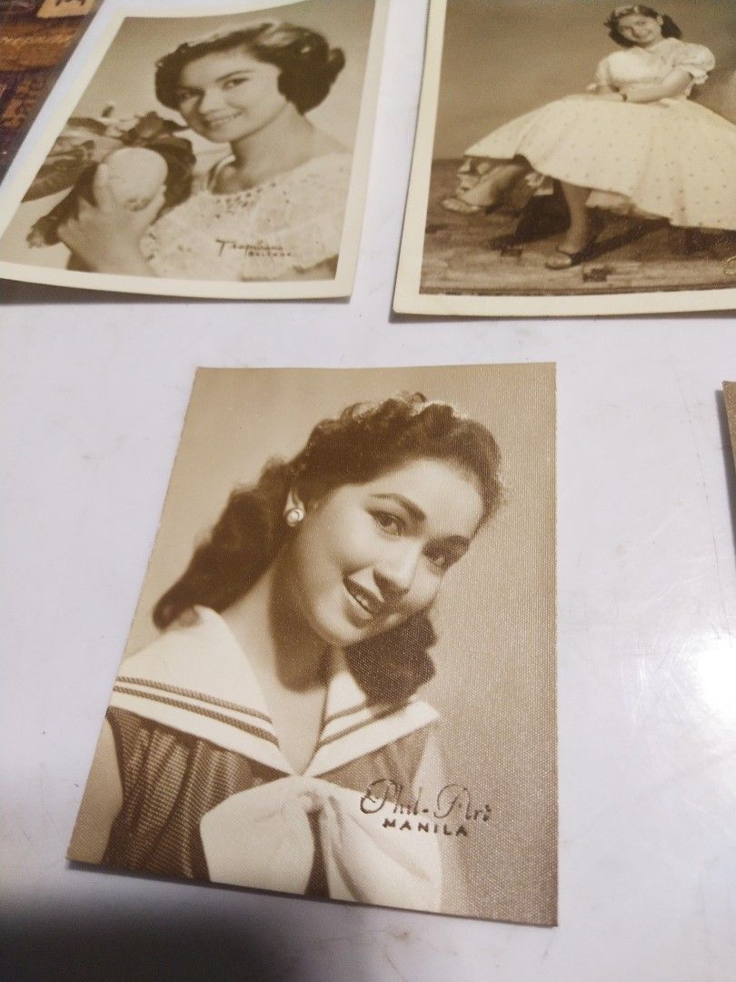 "SUSAN ROCES"/7 Black & White STUDIO Photos/ALL 1950s era!, Hobbies ...