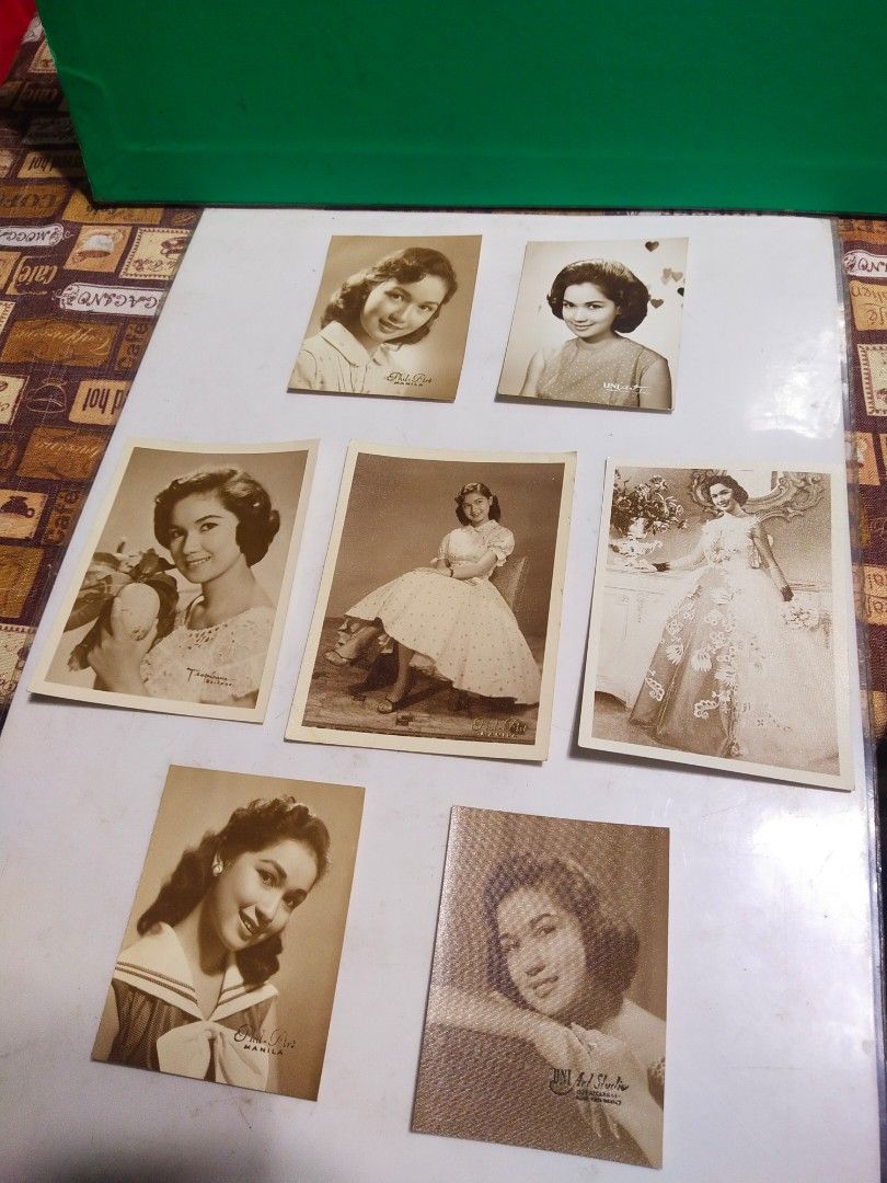 "SUSAN ROCES"/7 Black & White STUDIO Photos/ALL 1950s era!, Hobbies ...