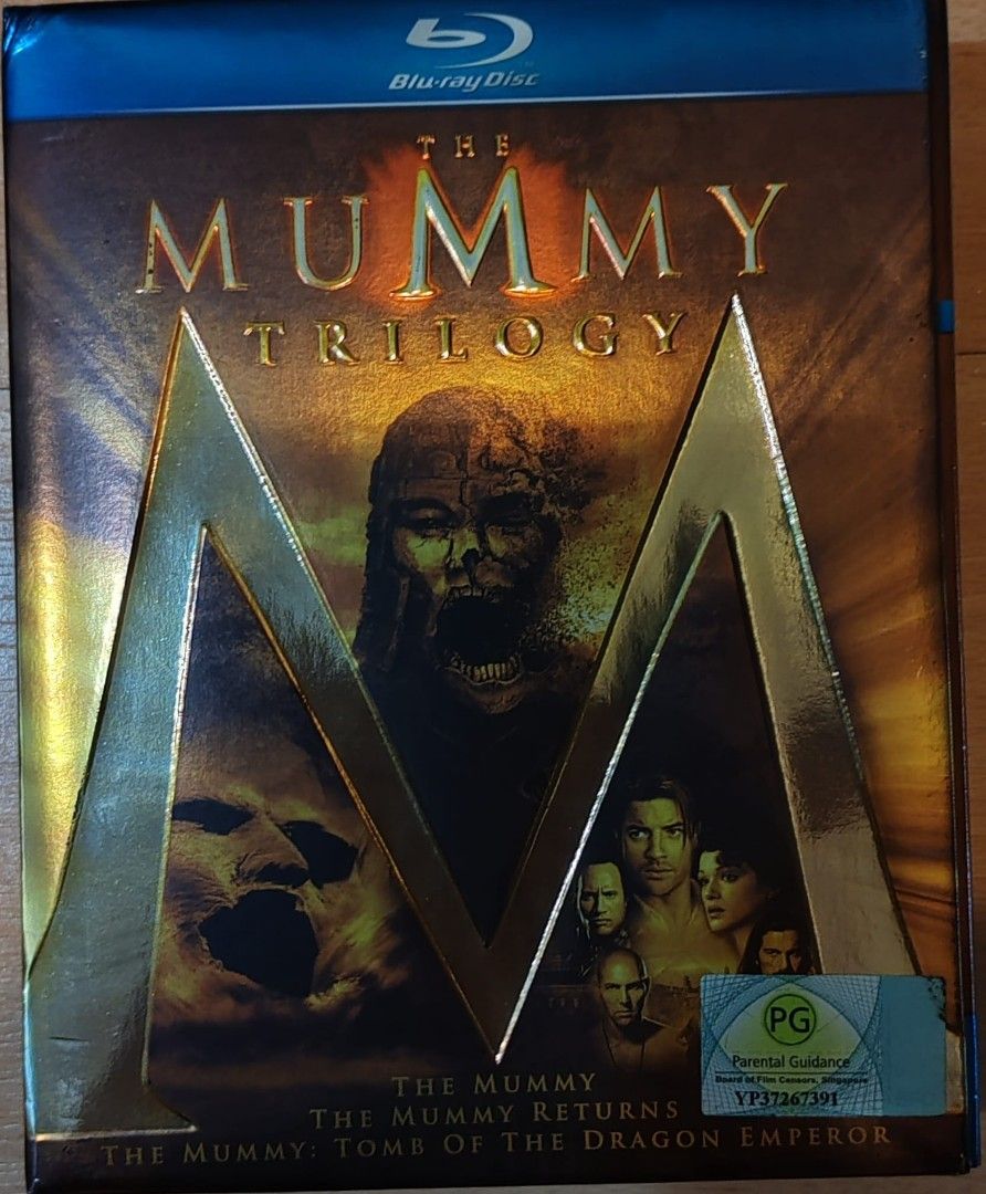 The Mummy Trilogy Blu Ray Boxset, Hobbies & Toys, Music & Media, CDs ...
