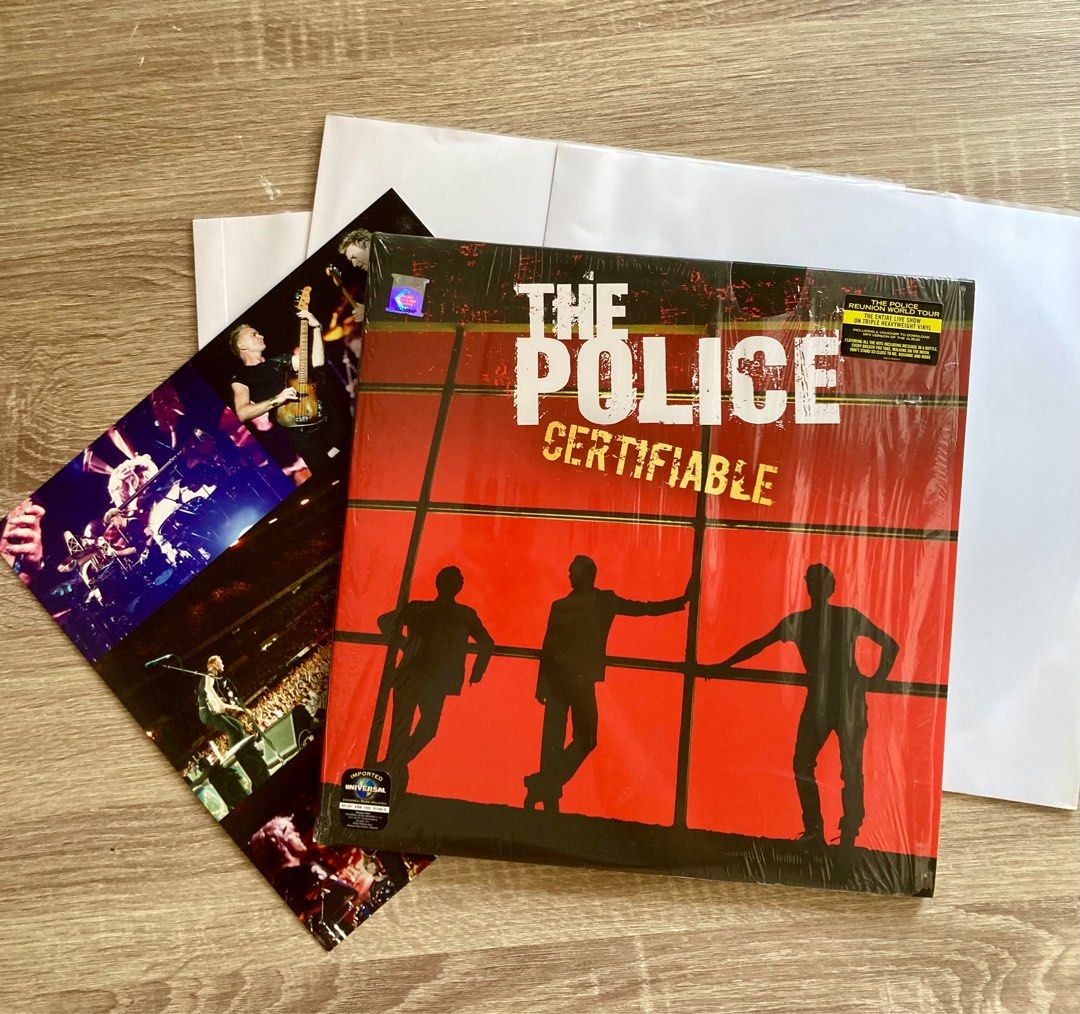 The Police - Live in Buenos Aires (Triple LP), Hobbies & Toys, Music ...