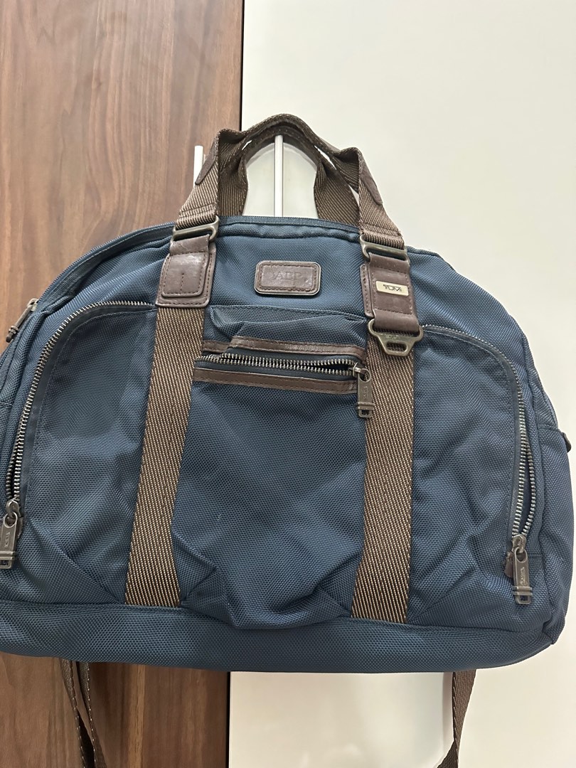 Tumi Authentic Blue, Barang Mewah, Tas & Dompet di Carousell