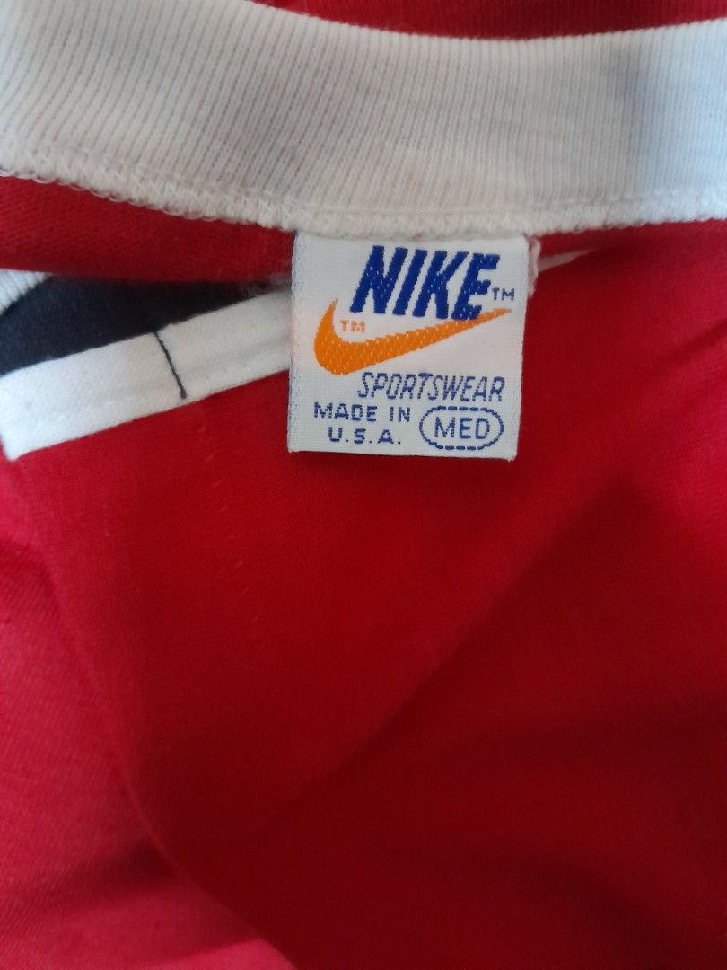 Vintage Nike orange tab, Men's Fashion, Activewear on Carousell