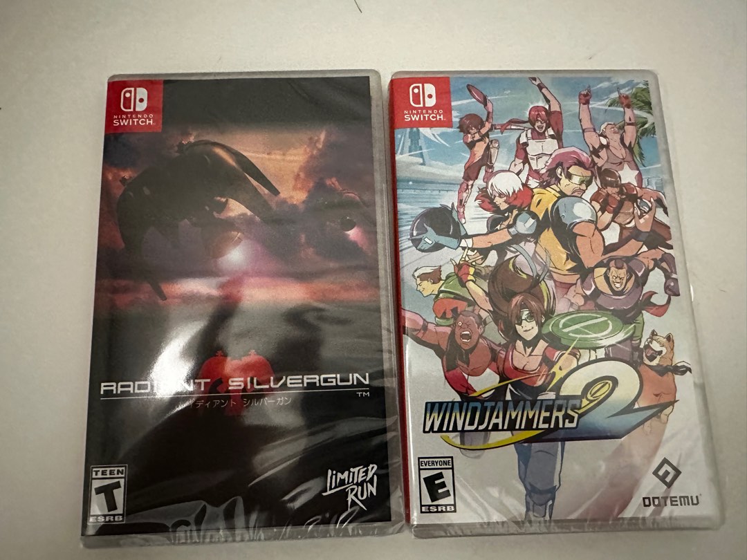 Bundle: Windjammer 2 + Radiant Silvergun on Nintendo Switch - Limited Run, Video Gaming, Video ...