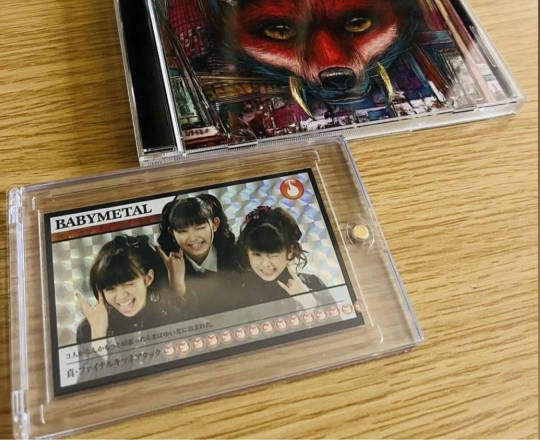 WTB/LF BABYMETAL x Kiba of Akiba CD Single Insert Chaotic Battle ...