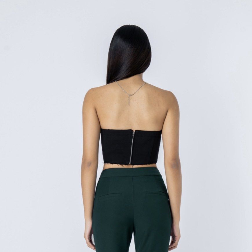 YHF Mod Top in Black, Women's Fashion, Tops, Sleeveless on Carousell