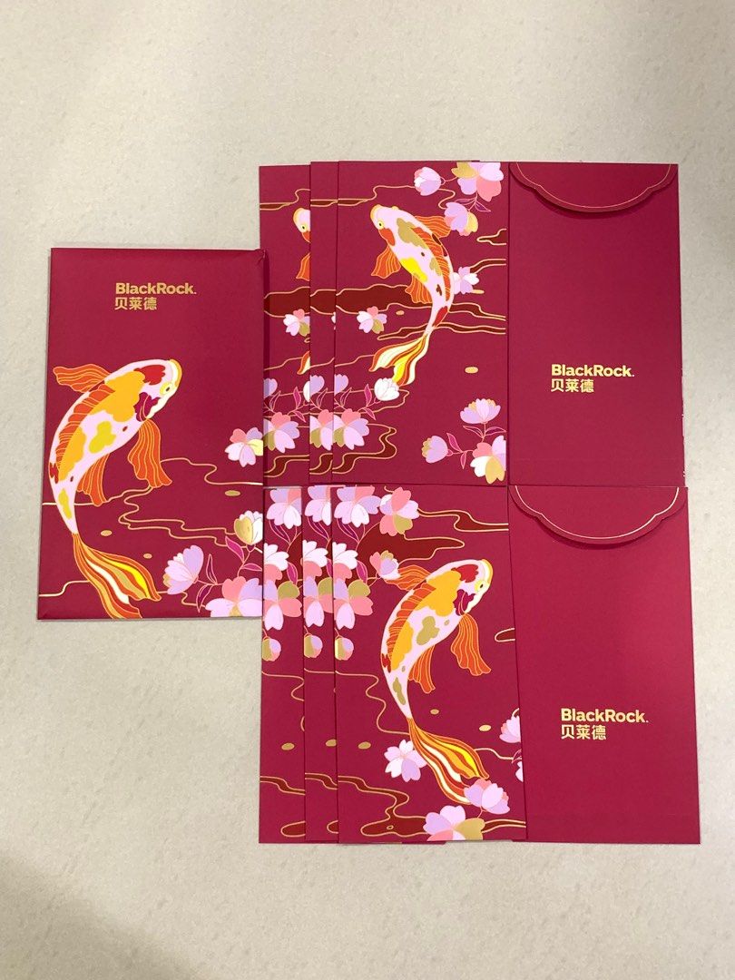2024 BlackRock CNY Red Packets / Angpaos / Angpows, Hobbies & Toys ...