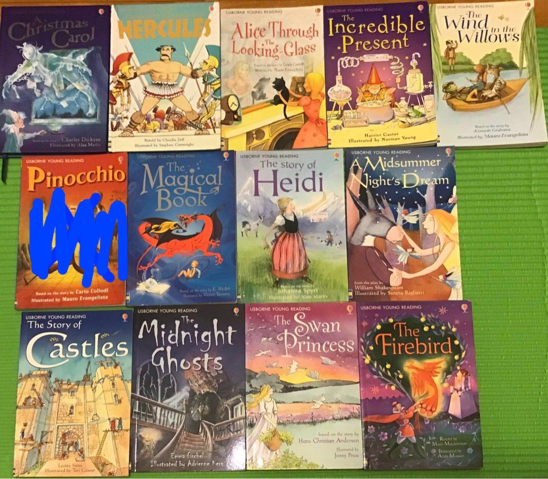 清櫃🌟$25/2本🌟🌈Children English books early readers 兒童英文圖書 橋樑書 : Usborne ...