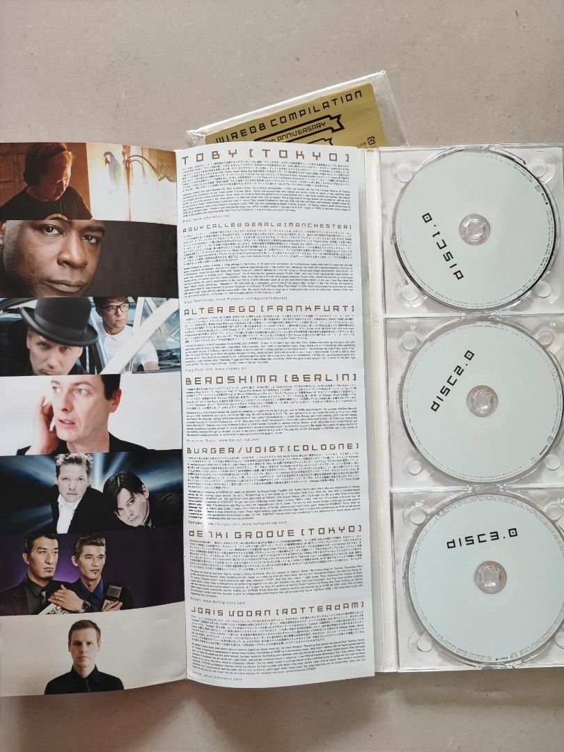 98％new WIRE 08 COMPILATION（初回生産限定）3cd / 2003年 紅音樂發行 ＃罕有保留原裝外膠袋及貼紙 3CD近完美 接近全新, 興趣及遊戲, 音樂、樂器 & 配件 ...