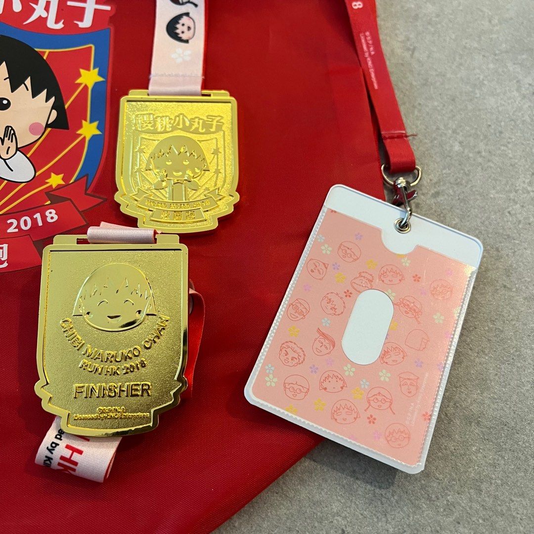 全新限定櫻桃小丸子校園紀念跑 CHIBI MARUKO CHAN RUN HK, 女裝, 運動服裝 - Carousell