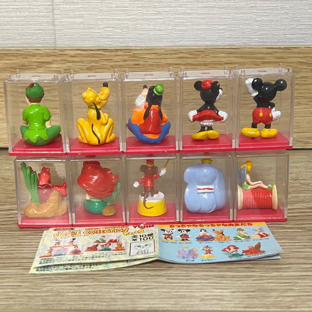 絕版 Disney x Yujin 扭蛋 Part II - Disney Characters Figure Collection Part ...