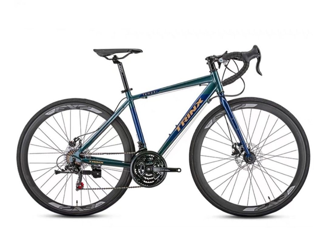 《免費送貨》TRINX TEMPO 1.1 - 21速 碟剎 700C 鋁合金 公路車, 運動產品, 單車及配件, 單車 - Carousell