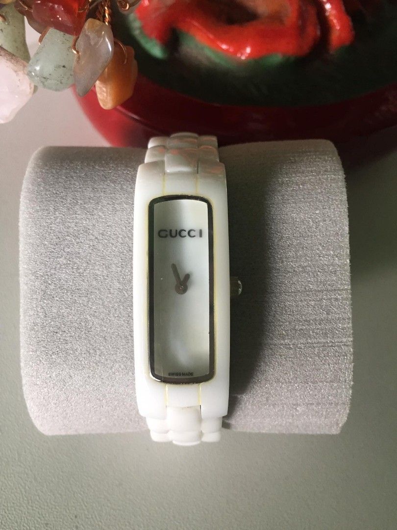 AUTHENTIC GUCCI CERAMIC WATCH, Luxury, Watches on Carousell