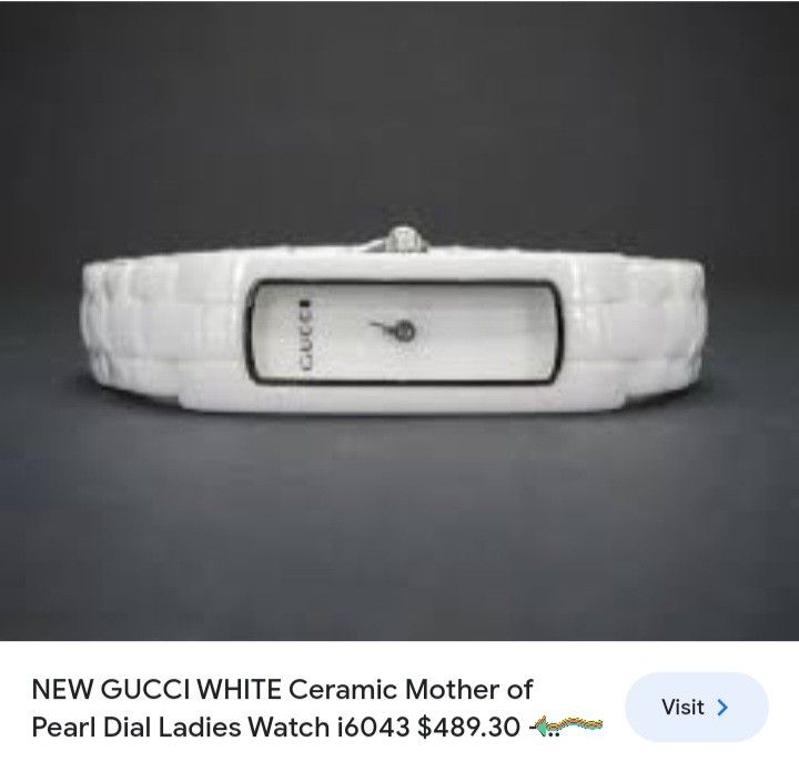 AUTHENTIC GUCCI CERAMIC WATCH, Luxury, Watches on Carousell